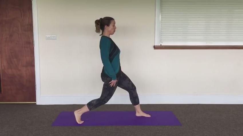 standing-hip-flexor-stretch - Jane Mackenzie's Pilates Hythe and Folkestone