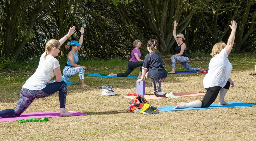 Outdoor Pilates classes in Folkestone | Jane Mackenzie Health & Fitness