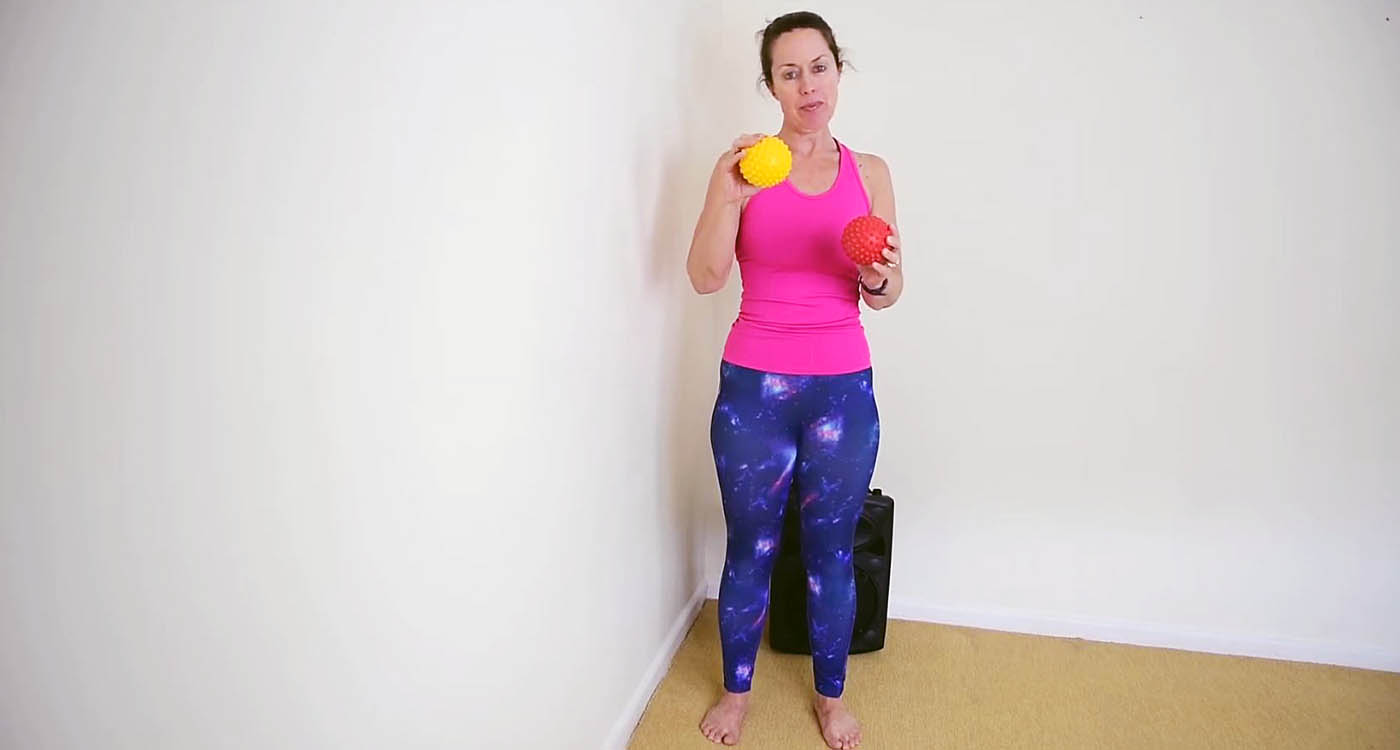 exercises-with-tp-balls - Jane Mackenzie's Pilates Hythe and Folkestone